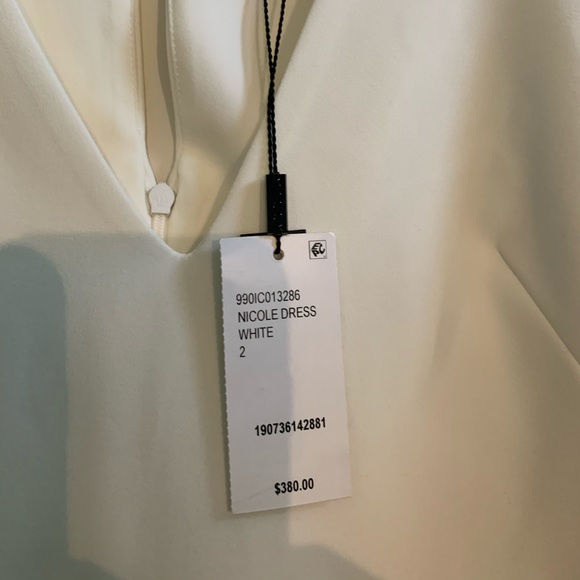 Milly | Dresses | Milly White Mini Nicole Dress | Poshmark